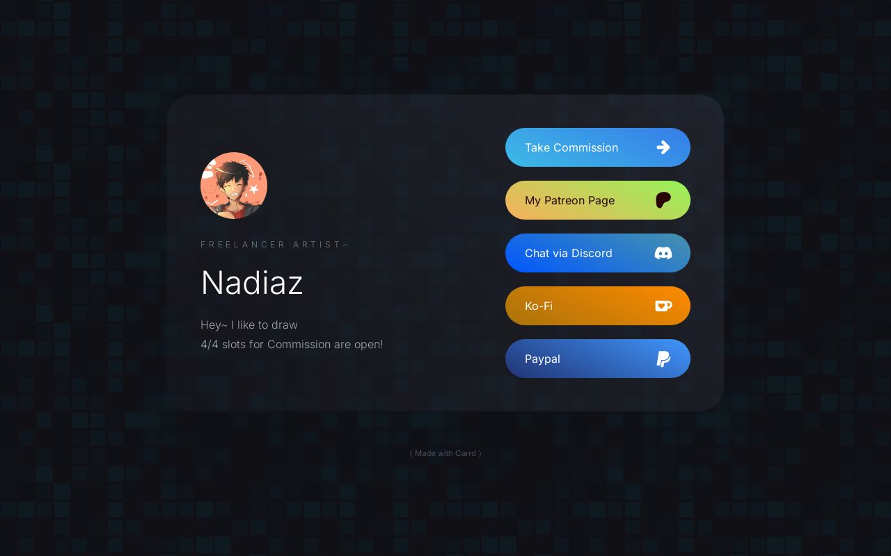 Commission Main Page